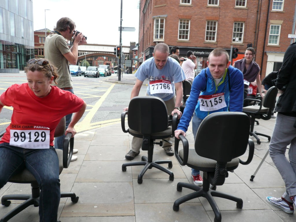 Desk Chair Parade - Ellie Harrison
